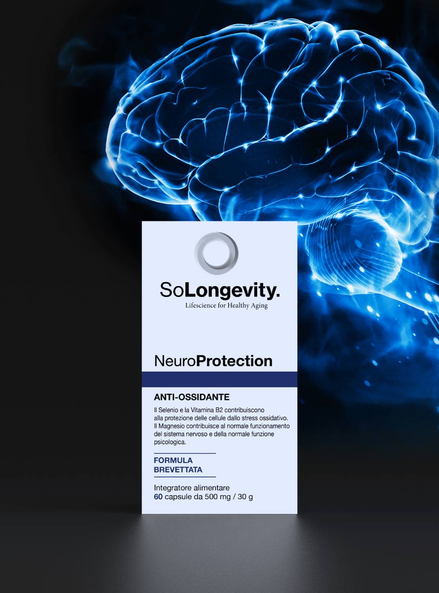 Integratore alimentare nutraceutico NeuroProtection - SoLongevity - SoLongevity